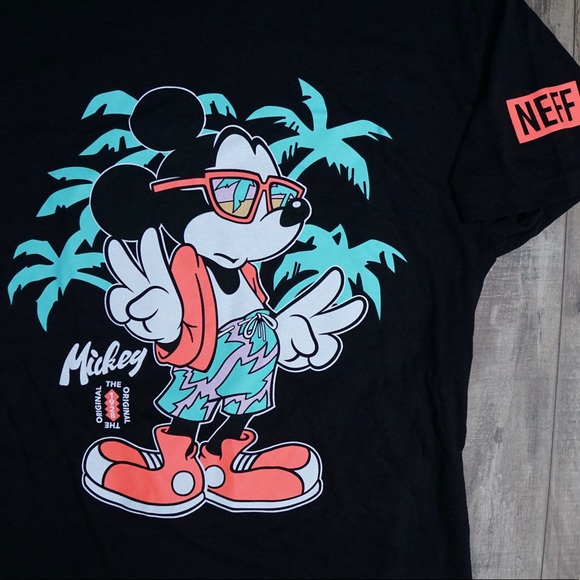 Neff | Shirts | Disney By Neff Mickey Mouse Cool Mickey Tshirt | Poshmark